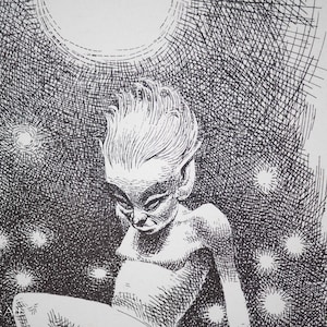 William Geldart Fine Vintage Print of William Shakespeare Puck From A ...