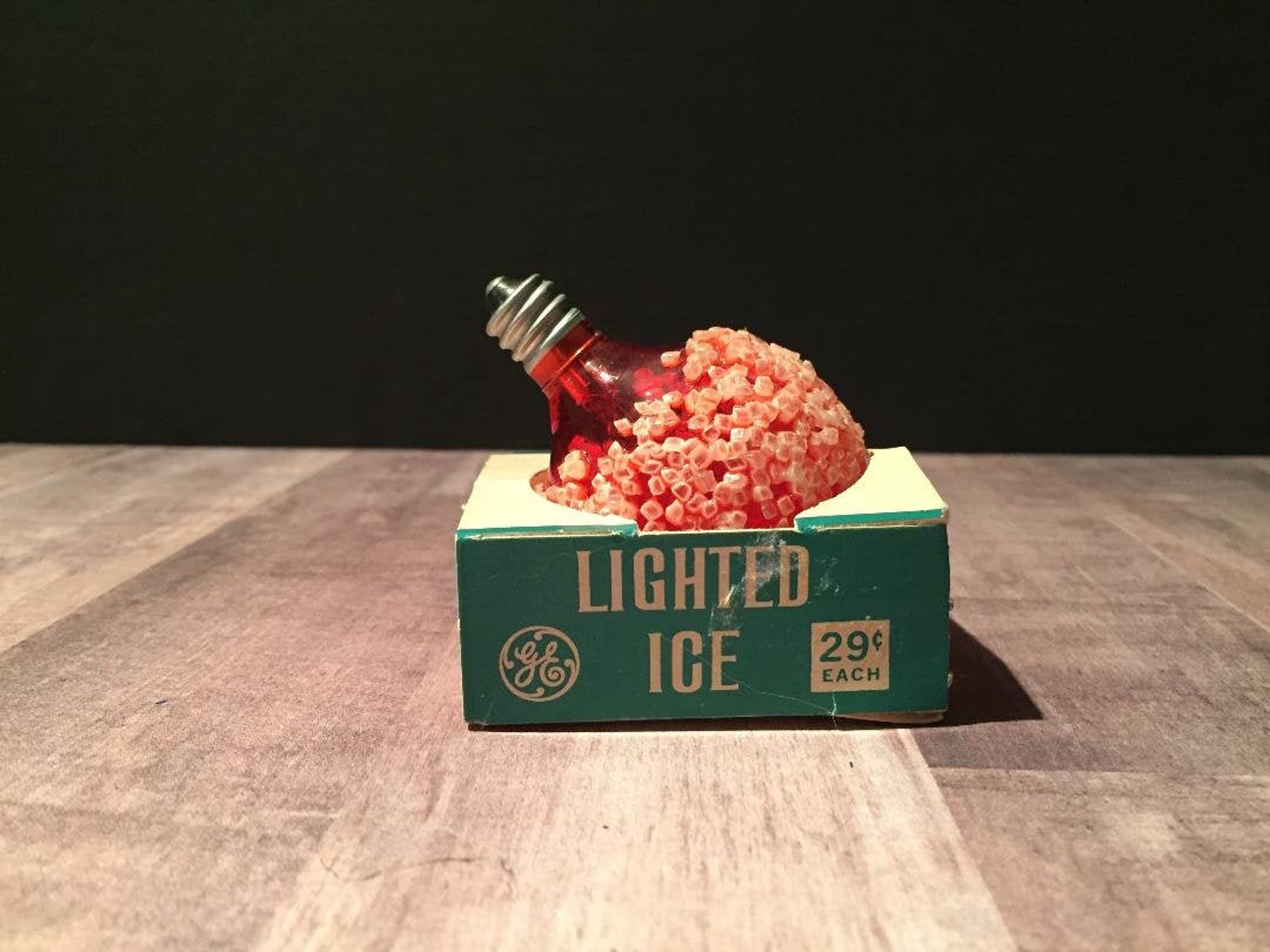 Vintage GE Lighted Ice Christmas Bulb Original Box / Snowball - Etsy Canada