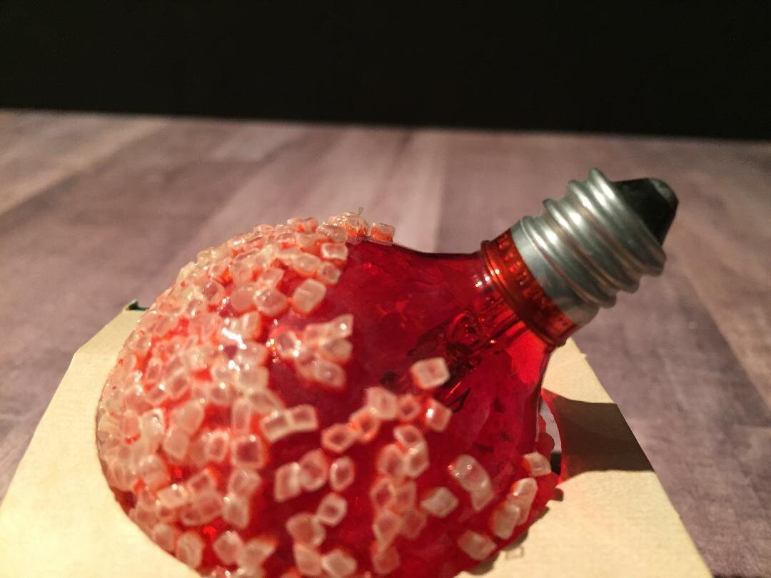 Vintage GE Lighted Ice Christmas Bulb Original Box / Snowball - Etsy Canada