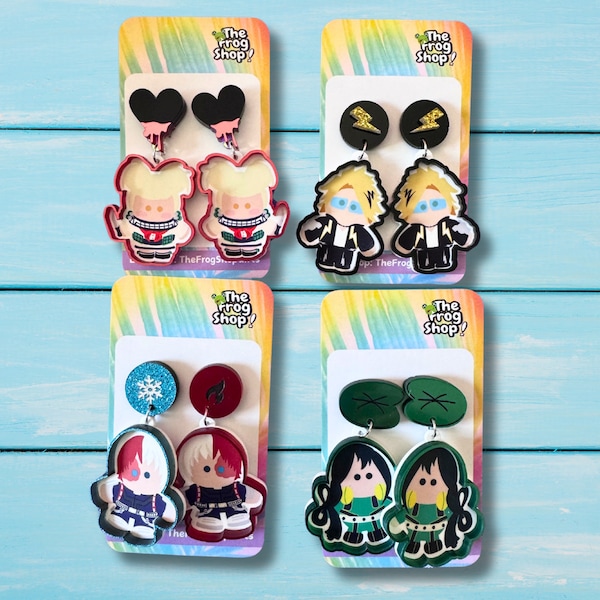 Mha Earrings - Etsy Australia