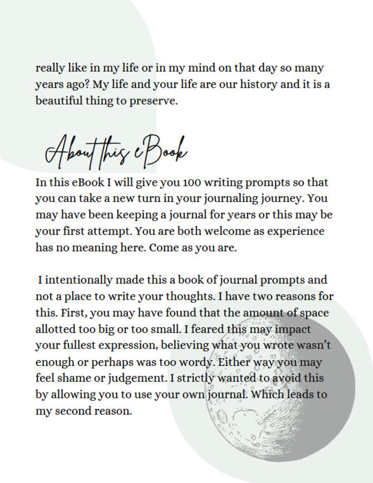100 Journal Prompts Digital Printable Deep Thinking Get to - Etsy