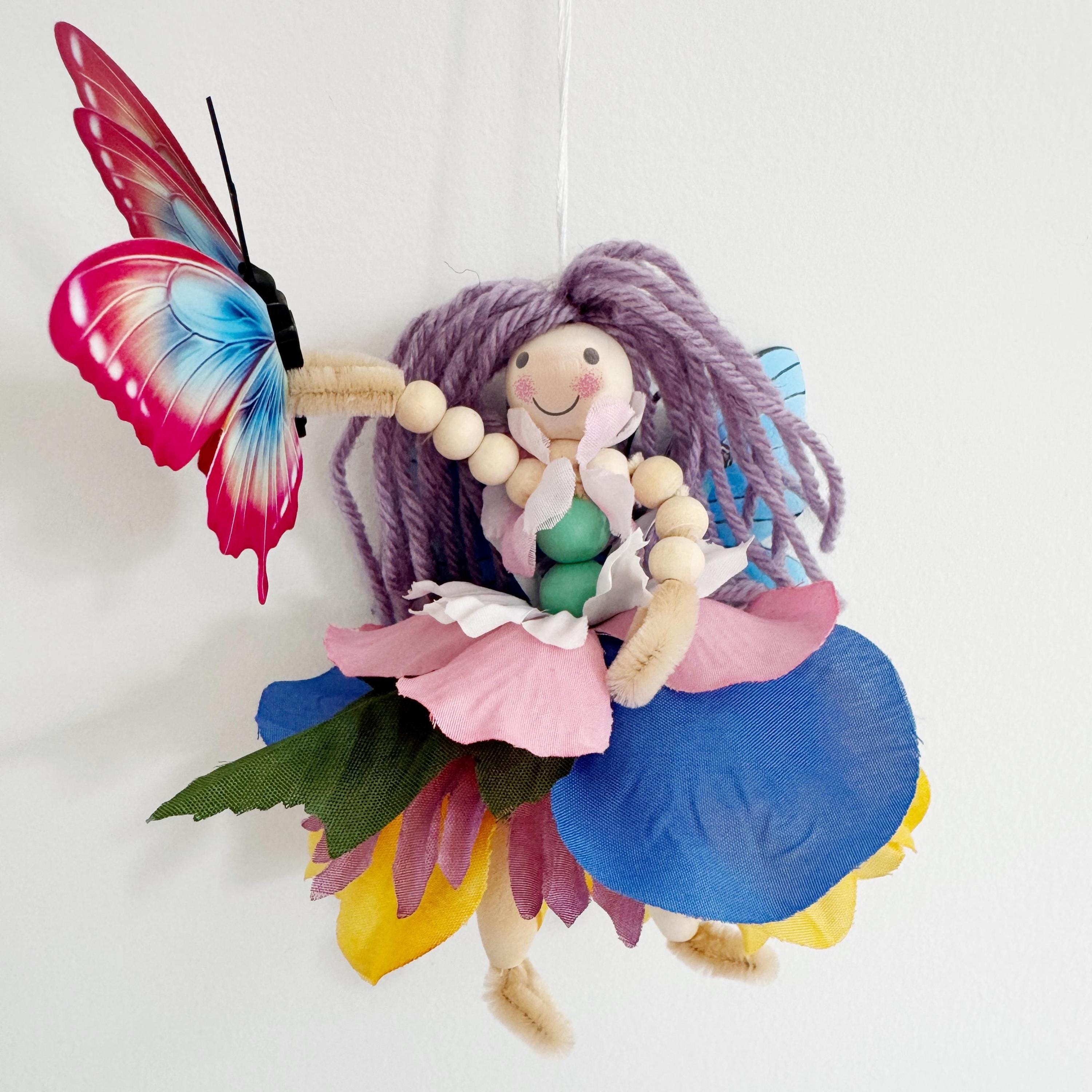 DIY Craft Kit Woodland Fairy Doll - Make a Fairy Toy - Fairy Craft Kit ...