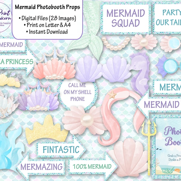 Mermaid Photo Booth - Etsy