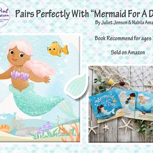 Pin the Tail on the Mermaid Printable Party Game Pin the Tail Little ...