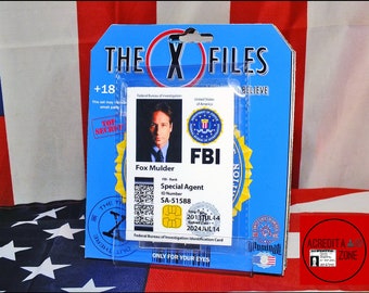 Fox Mulder Badge - Etsy