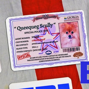 Queequeg Badge From X-files Dog Owner Dana Scully. - Etsy