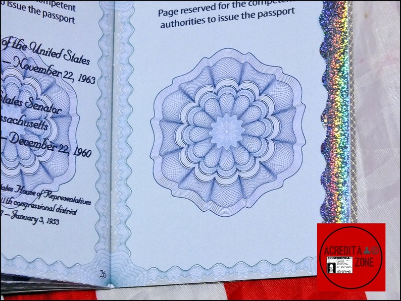 KENNEDY PASSPORT HANDMADE - Etsy