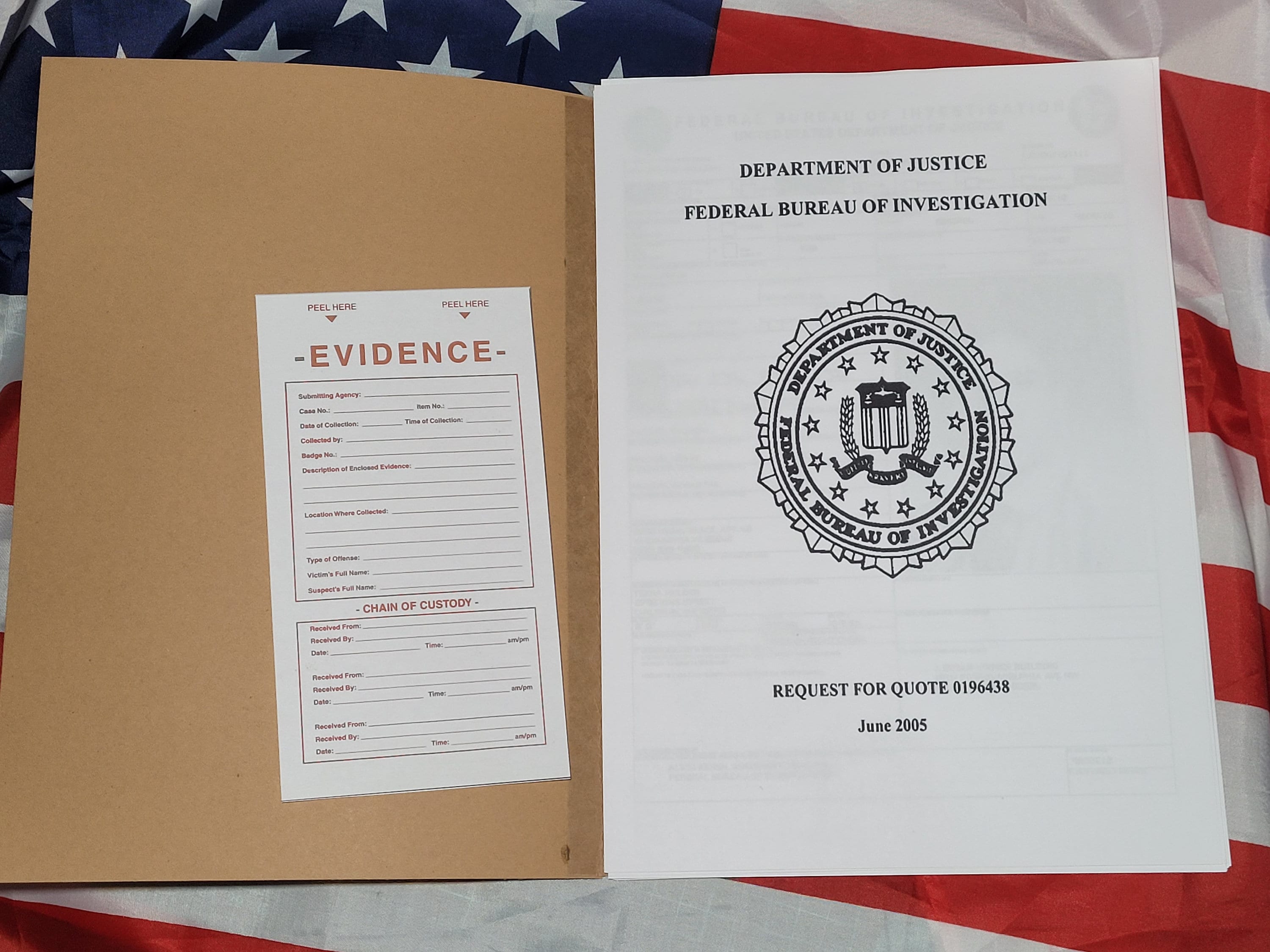 Fox Mulder Dossier Fbi Id Badge Wallet - Etsy