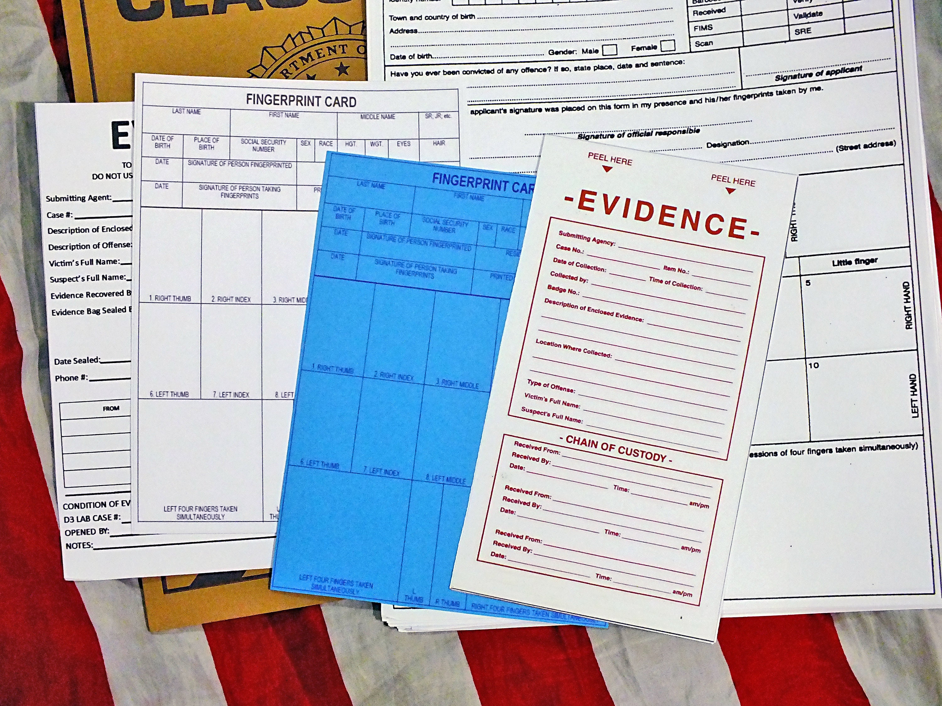 Police Folder for FBI Cosplay Investigations & Games. - Etsy