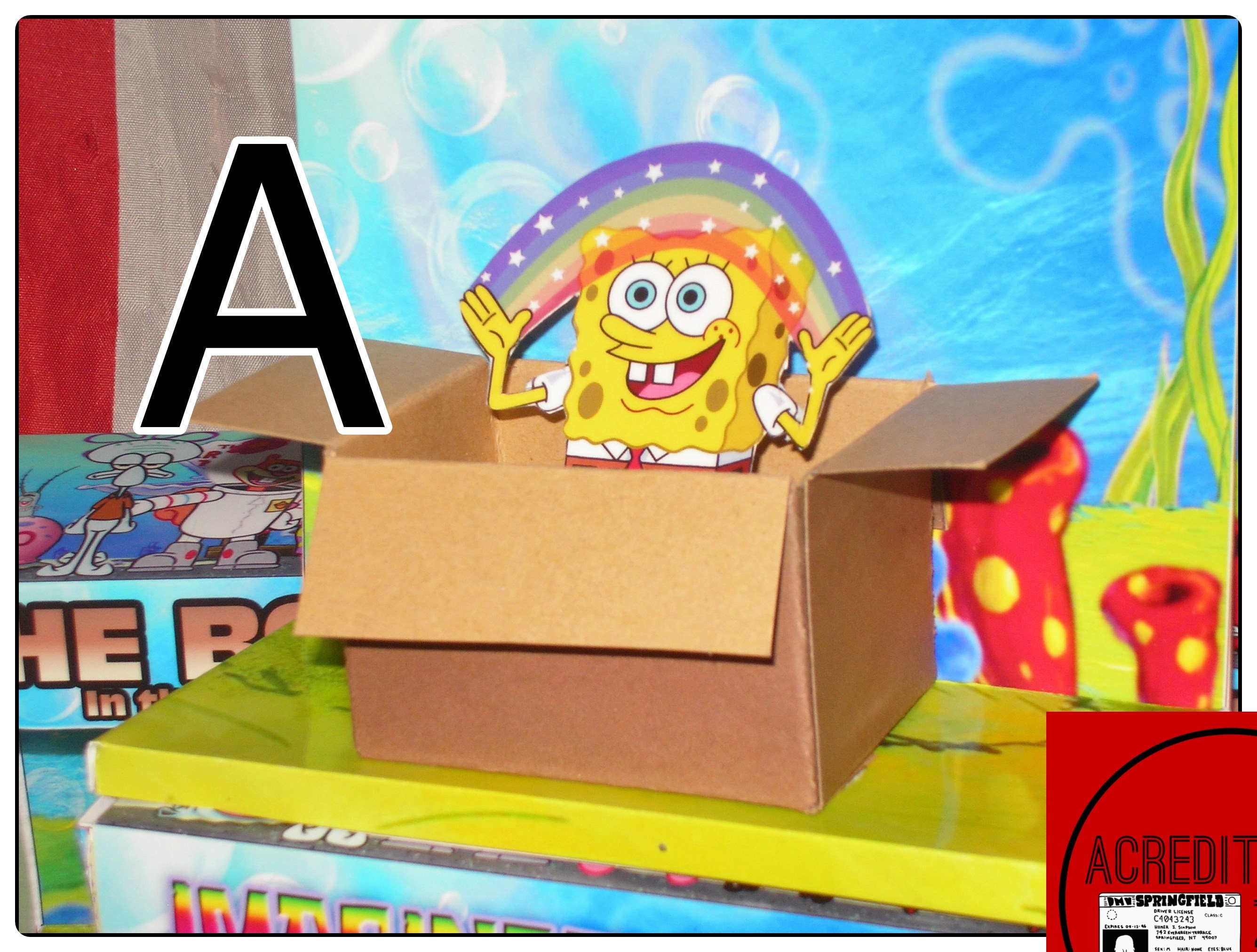 Box in the Box by Spongebob Squarepants - Etsy