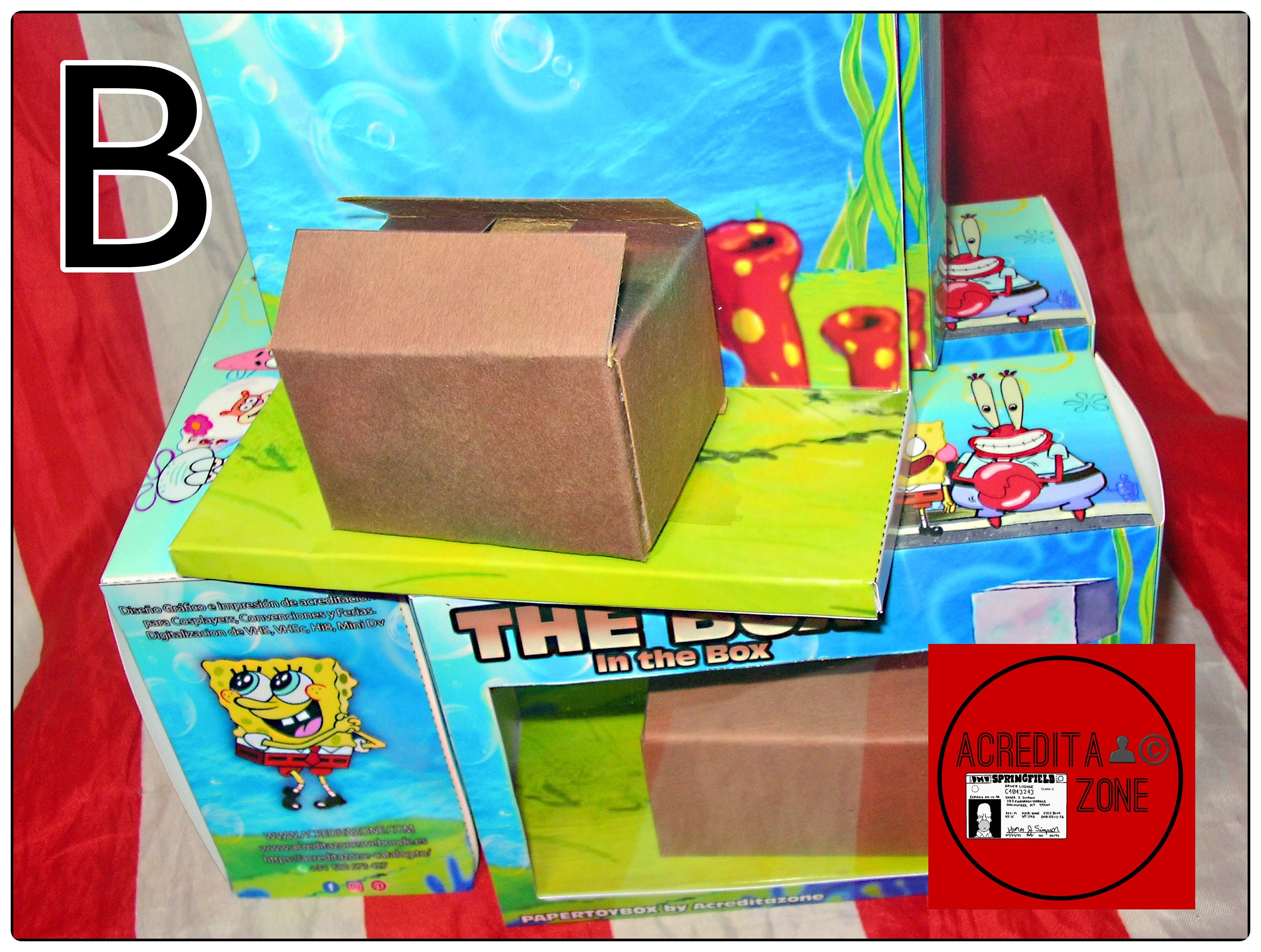 Box in the Box by Spongebob Squarepants - Etsy