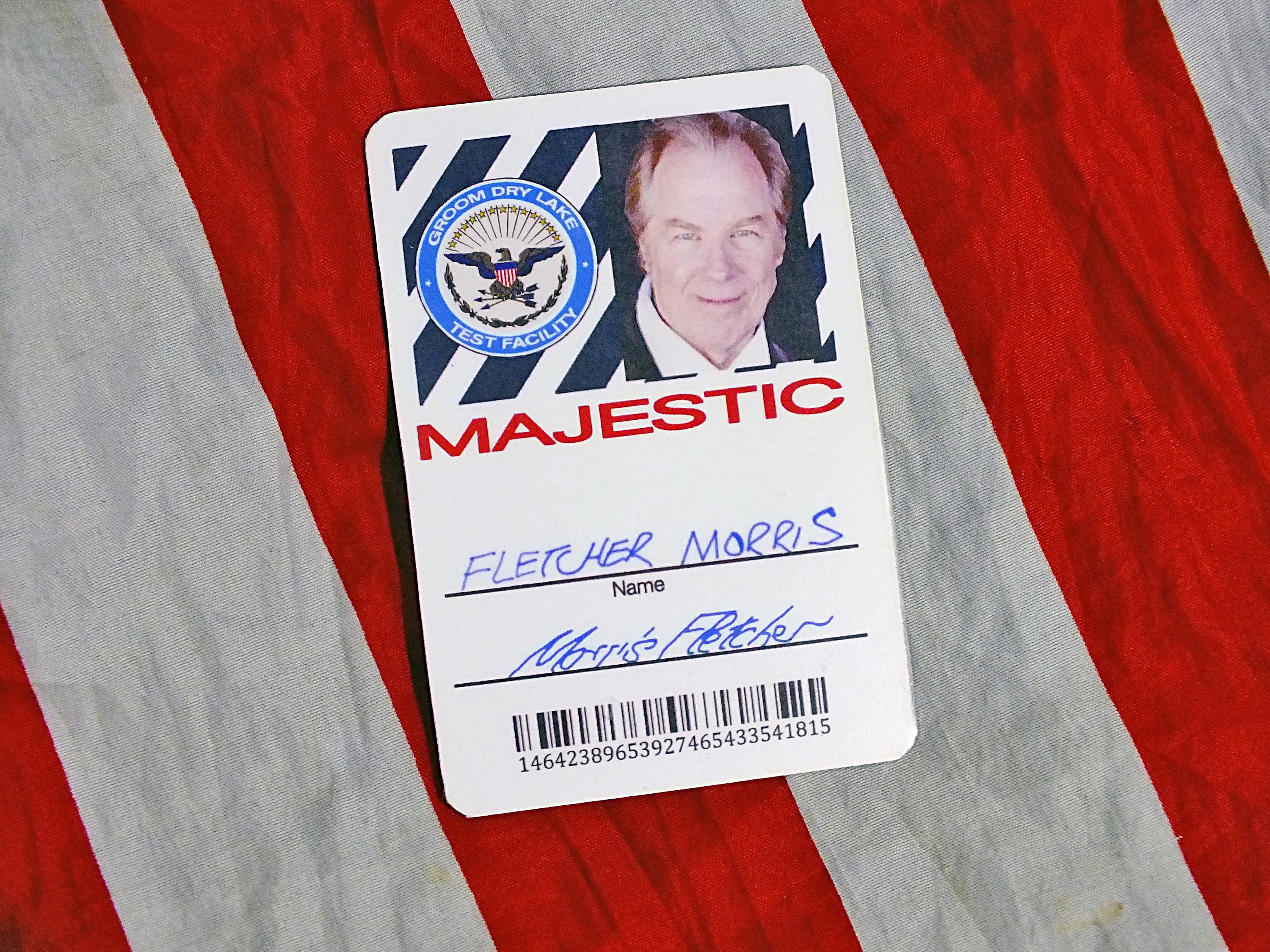 MORRIS FLETCHER BADGE by X-files. - Etsy