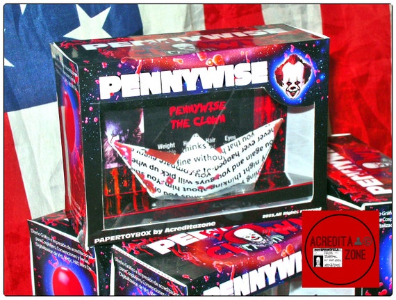 Clown Pennywise Box Gift Boat - Etsy
