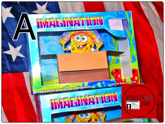 Box in the Box by Spongebob Squarepants - Etsy