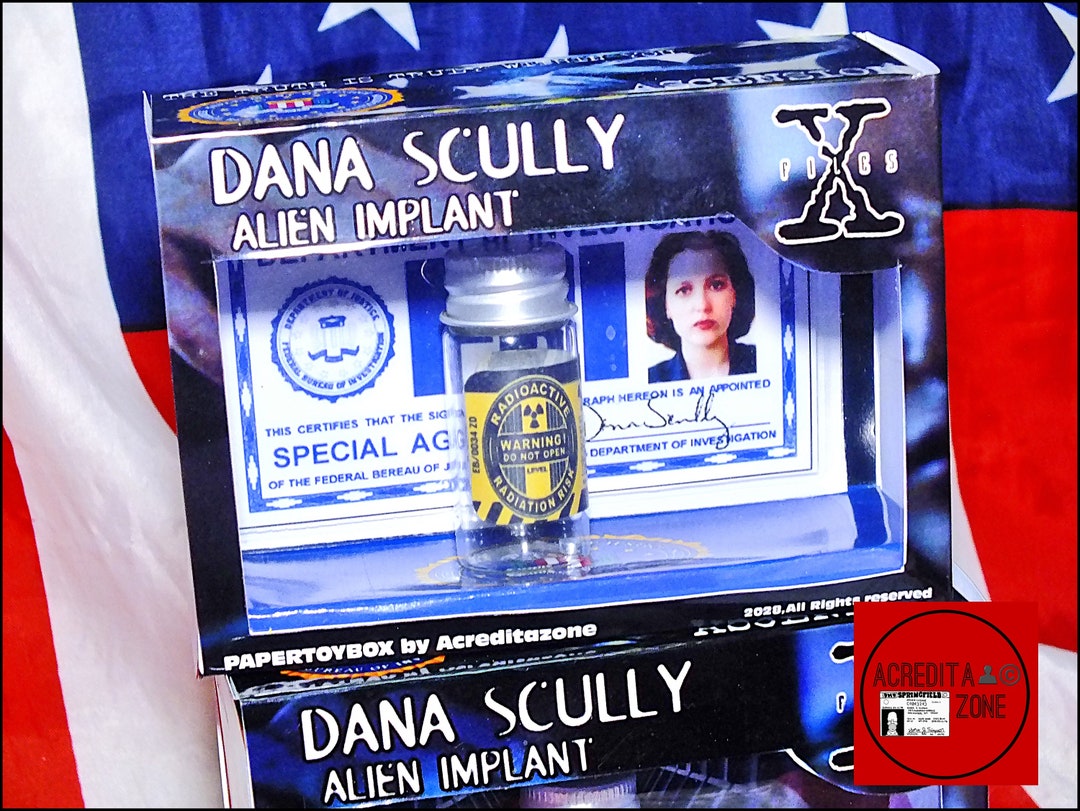 DANA SCULLY ALIEN Implant - Etsy