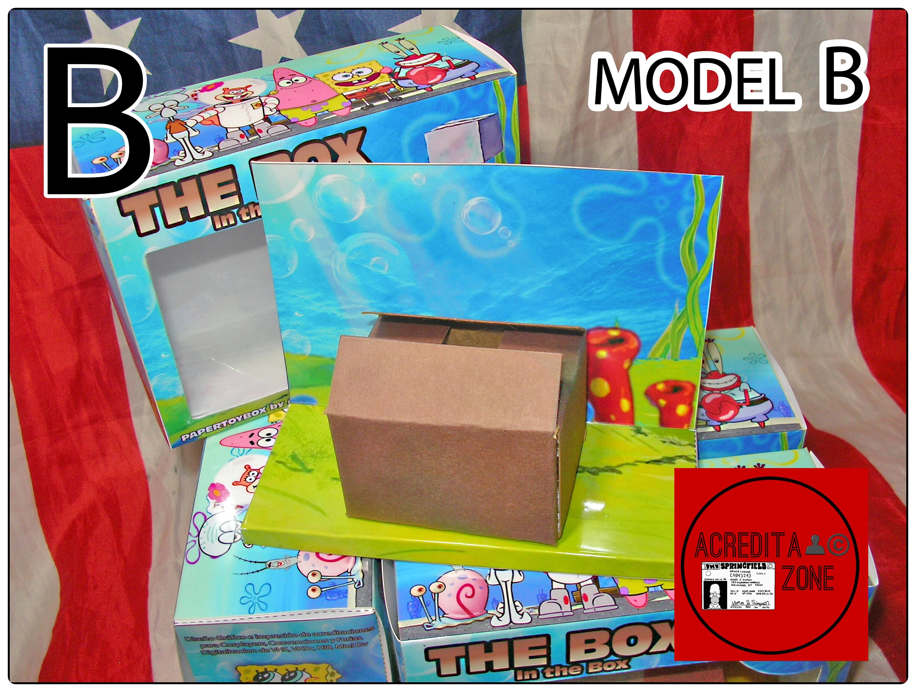Box in the Box by Spongebob Squarepants - Etsy