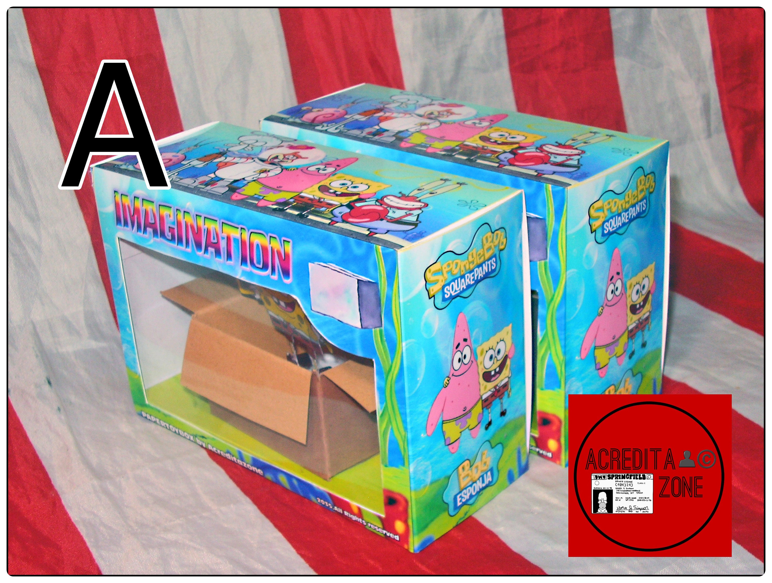 Box in the Box by Spongebob Squarepants - Etsy