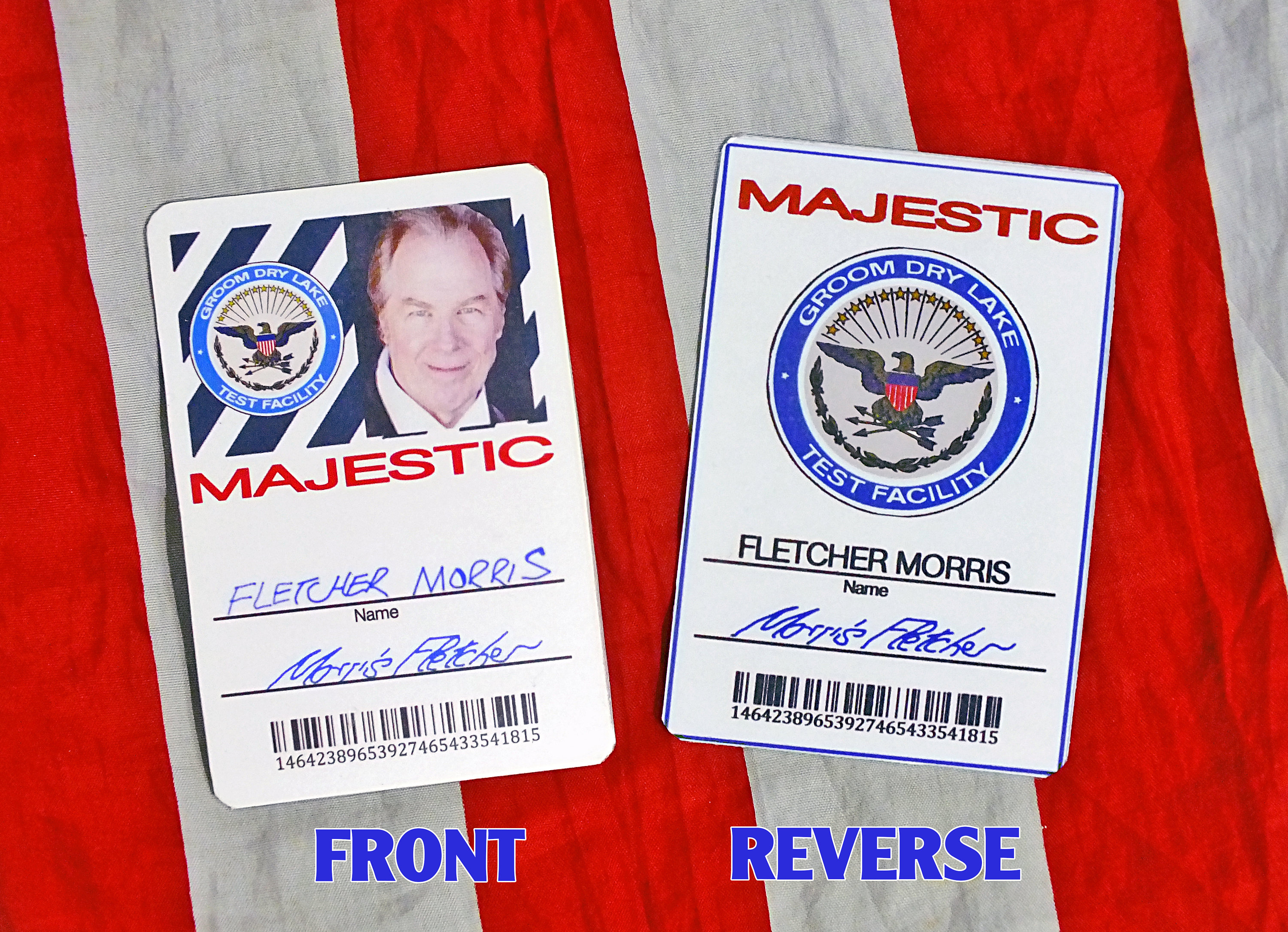 MORRIS FLETCHER BADGE by X-files. - Etsy