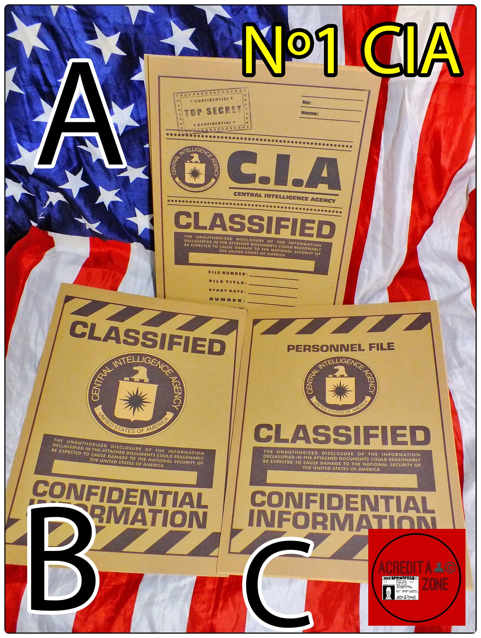 5 Secret Folders for Confidential Material Federal Agencies. - Etsy UK