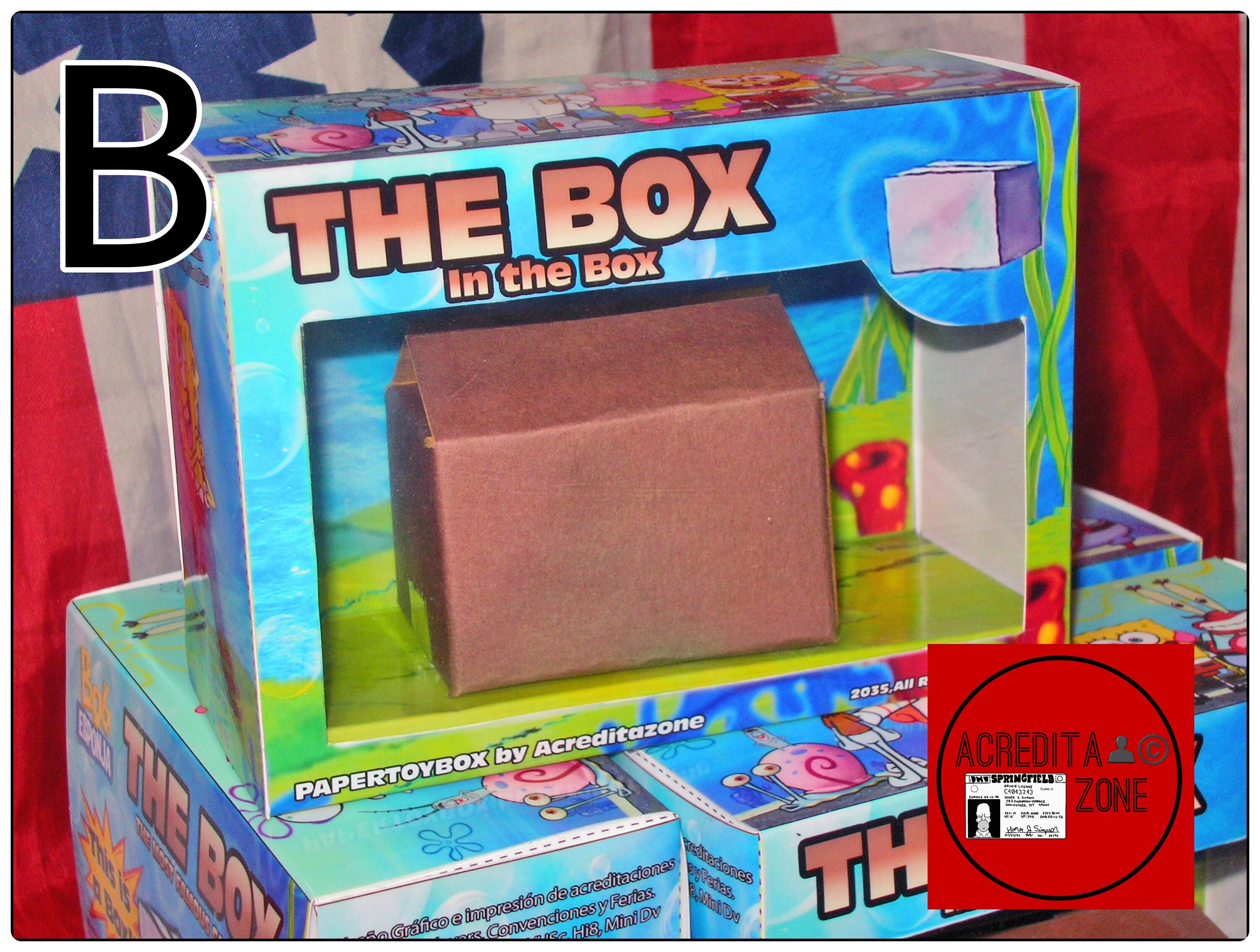 Box in the Box by Spongebob Squarepants - Etsy