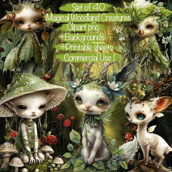 Whimsical Creatures - Etsy