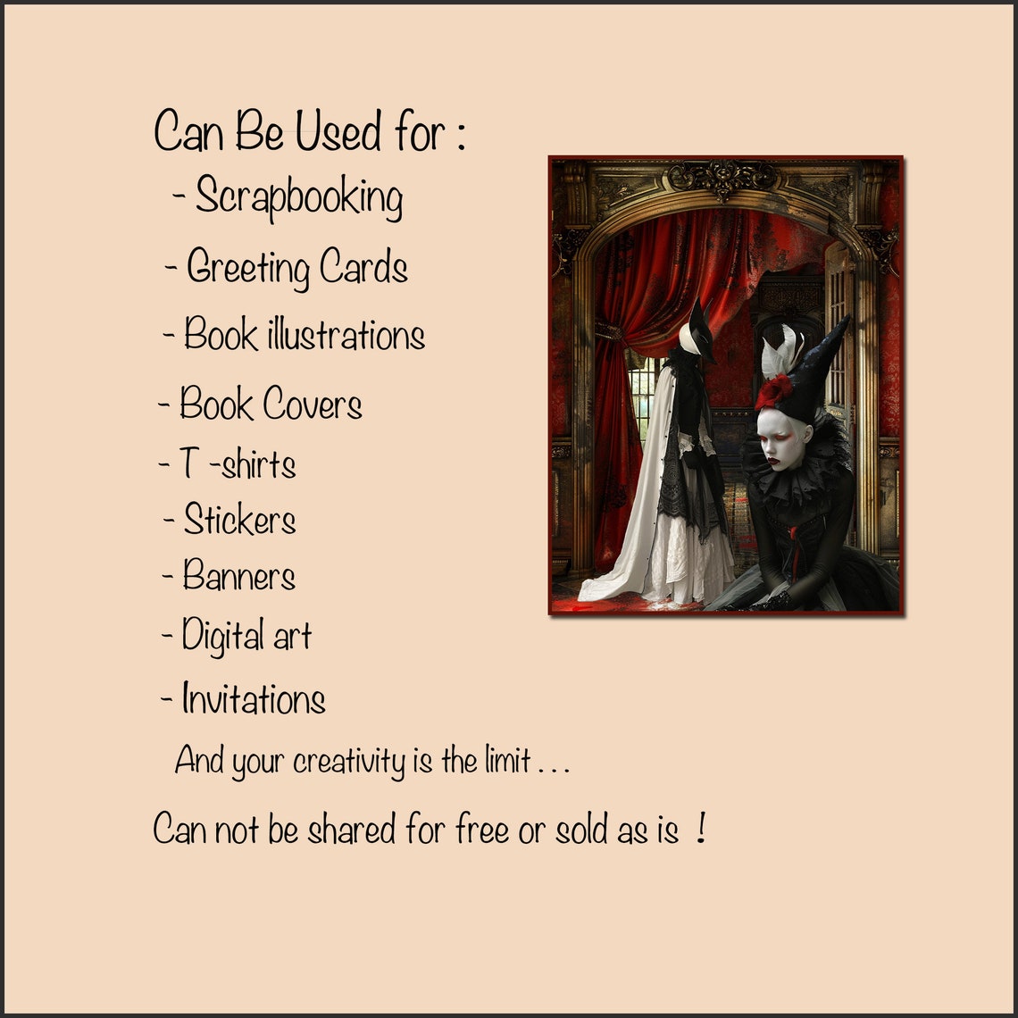Dark Surreal Mysterious Midnight Characters 40 Clipart Png ...