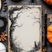 45 Png Vintage Halloween Borders and Frames Bundle for Your Crafts, for ...