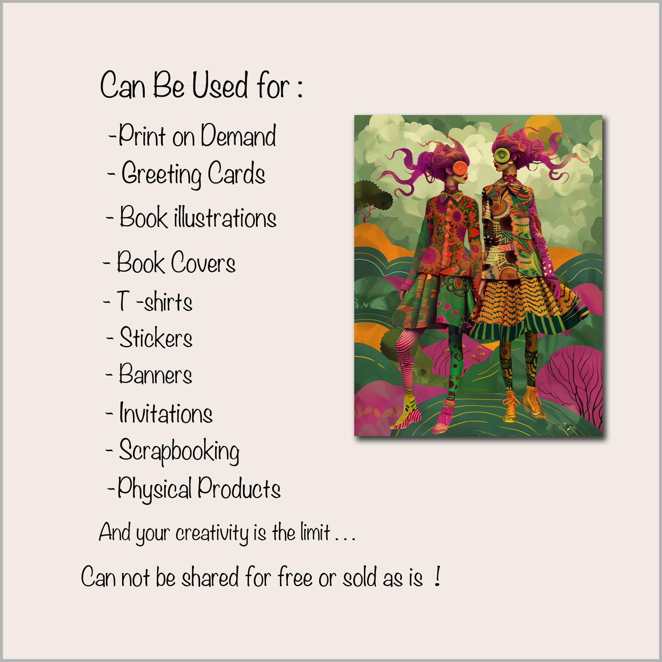 Set of 40 Peculiar Quirky Autumn People Clipart + 15 Backgrounds, for ...