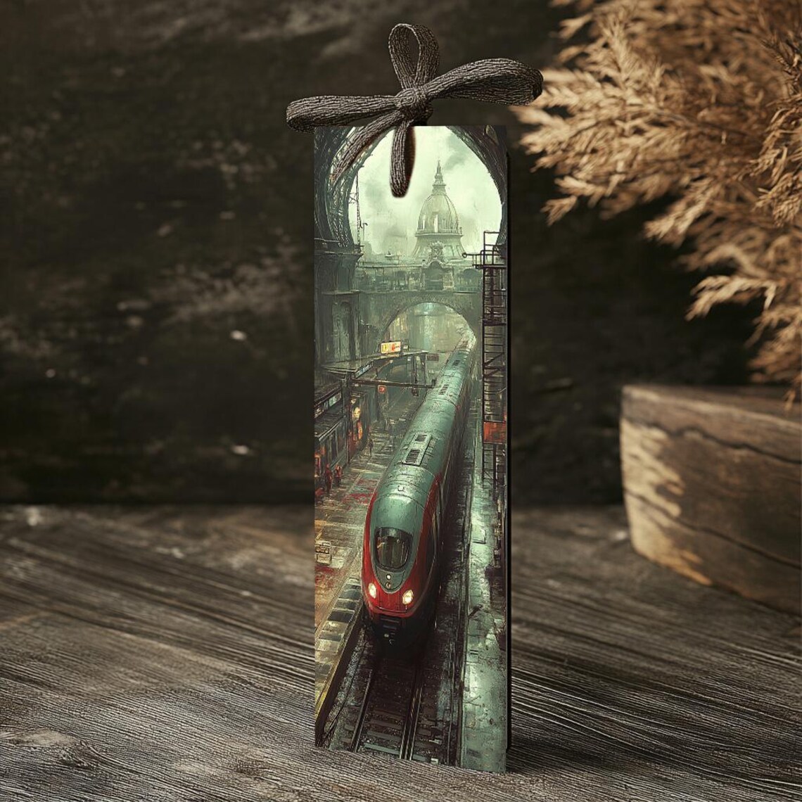 15 Unique Trains Printable Bookmark Designs + Printable Sheets ...