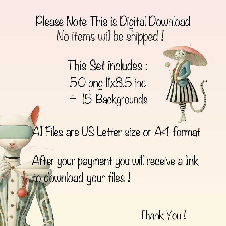 50 Png Surreal Peculiar Animals Part 2 Bundle + 15 Backgrounds, DIY ...