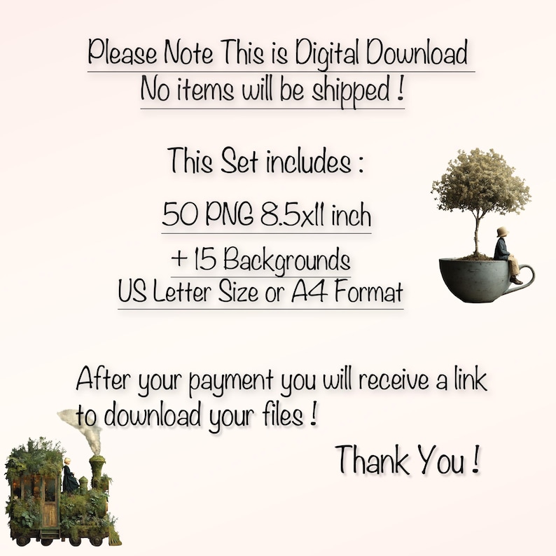 Daydream Escape Characters Part 2 : 50 Clipart PNG + 15 Backgrounds ...