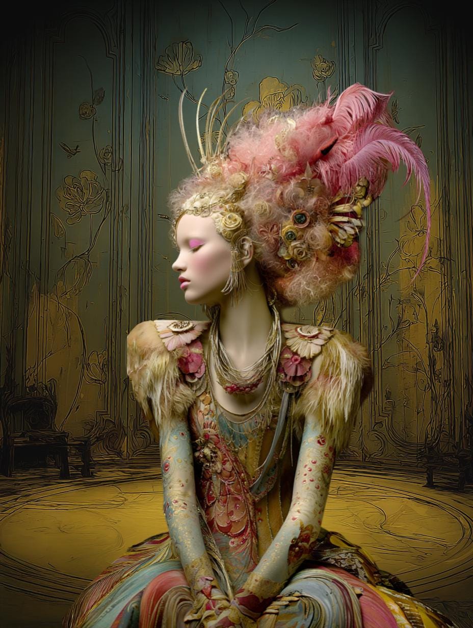 Peculiar Opulent Dreams, 45 PNG + 15 Backgrounds, DIY, Cards, Junk ...