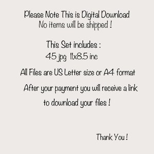 45 Halloween Graphic Black and White Digital Papers for Your Spooky ...