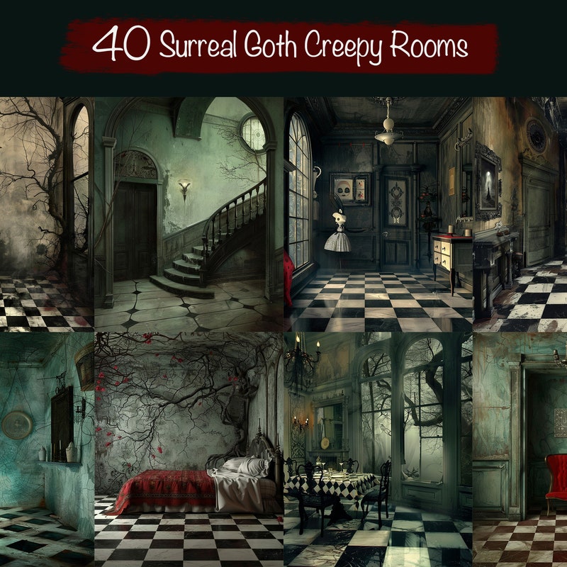Creepy Background Papers - Etsy UK