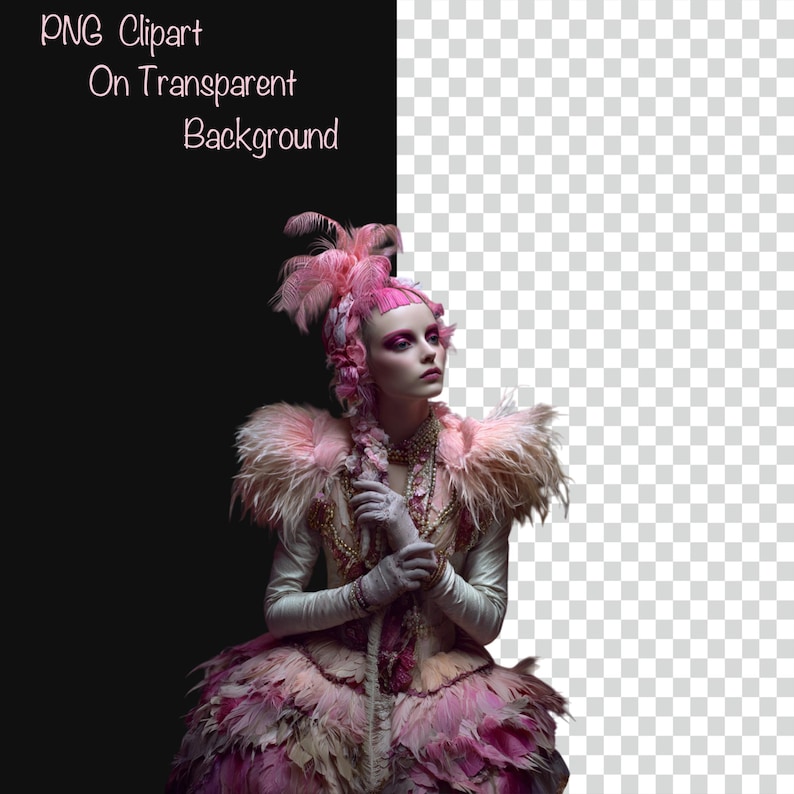 Peculiar Opulent Dreams, 45 PNG + 15 Backgrounds, DIY, Cards, Junk ...