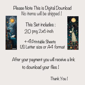 20 Whimsical Surreal Books Printable Bookmark Designs + Printable ...