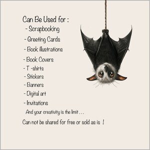 Whimsical Halloween Bat Clipart Bundle 25 Cute and Quirky Designs, for ...