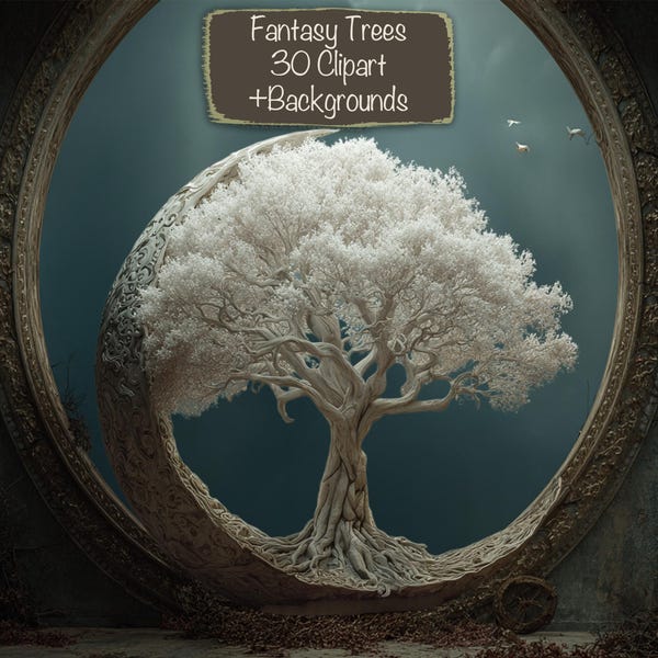Dreaming Tree Svg Files - Etsy