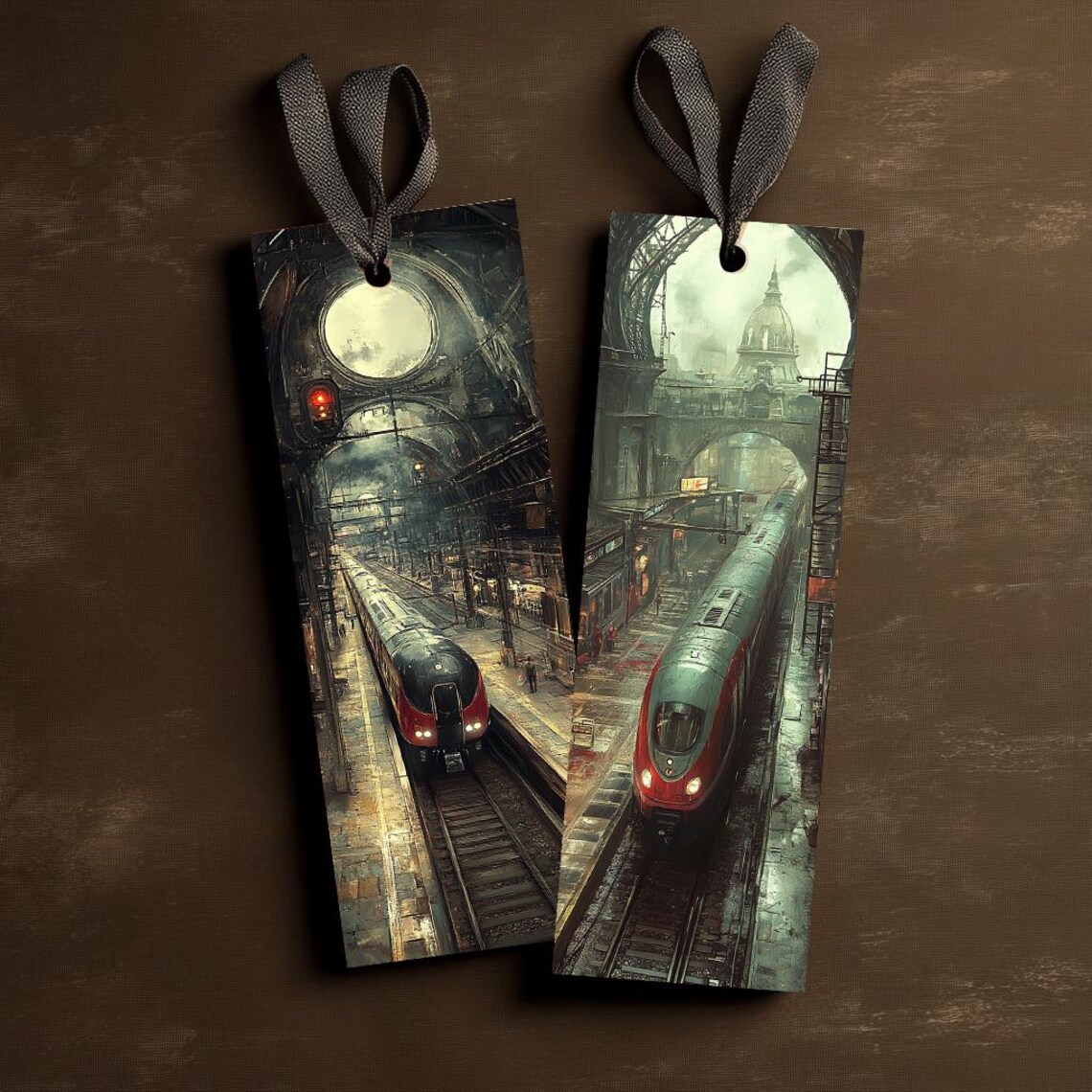 15 Unique Trains Printable Bookmark Designs + Printable Sheets ...