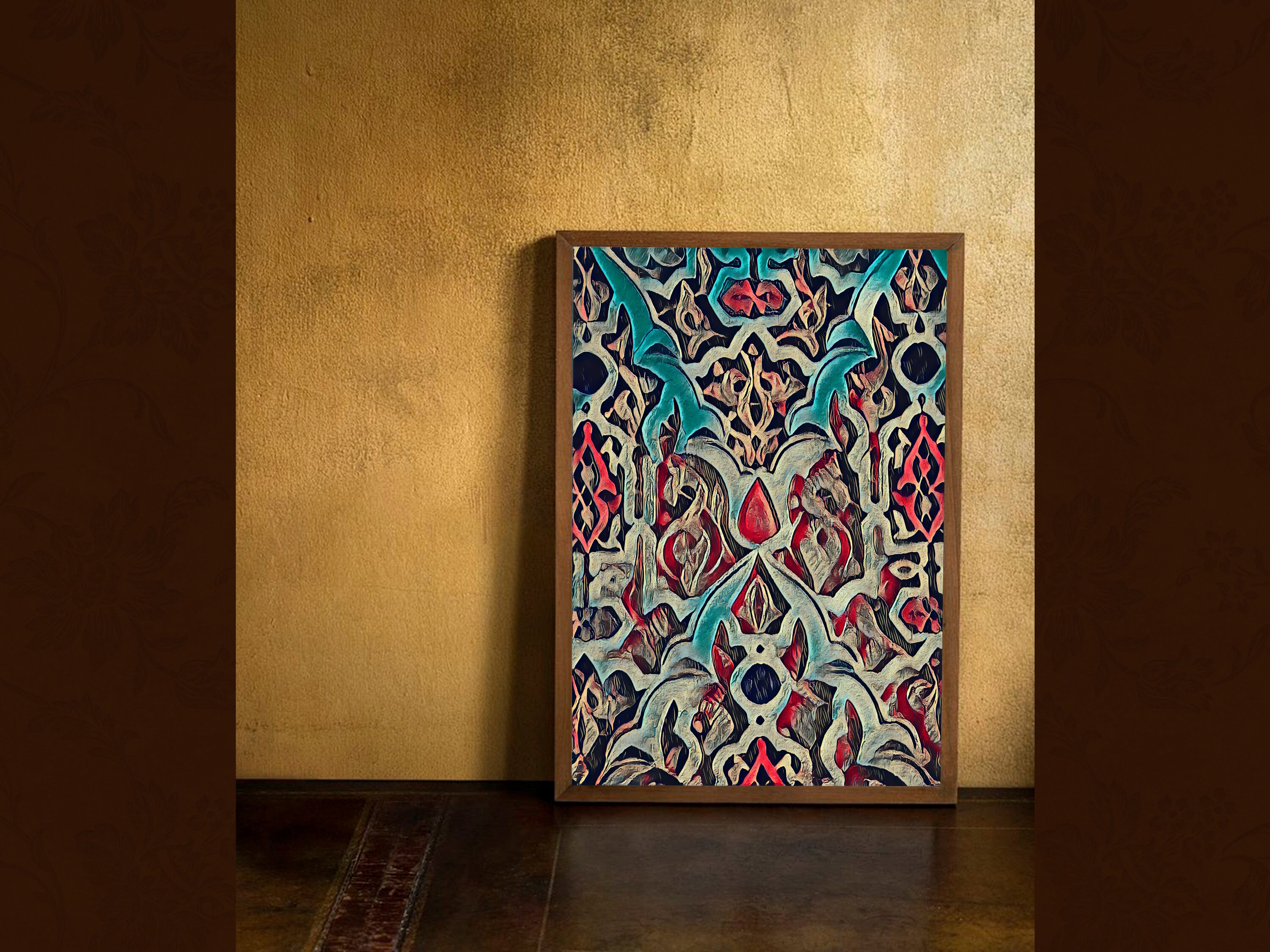Moroccan Wall Decor Colourful Printable Art Morocco Wall - Etsy