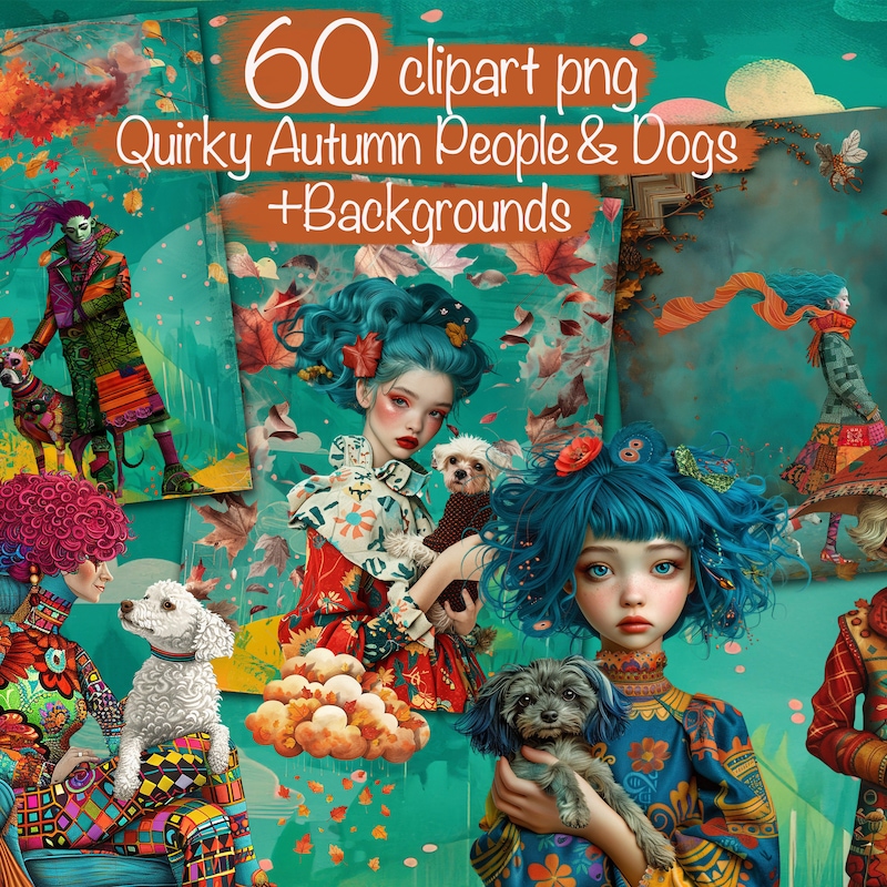 Autumn Clipart - Etsy