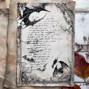 45 PNG Vintage Halloween Borders and Frames Bundle for Your Crafts, for ...