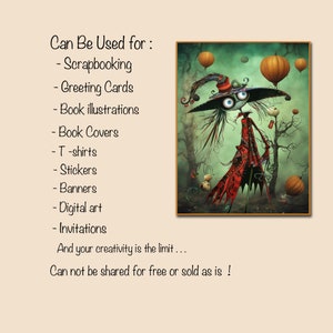 Vibrant Halloween Clipart Pack - 45 Whimsical Designs and 15 ...