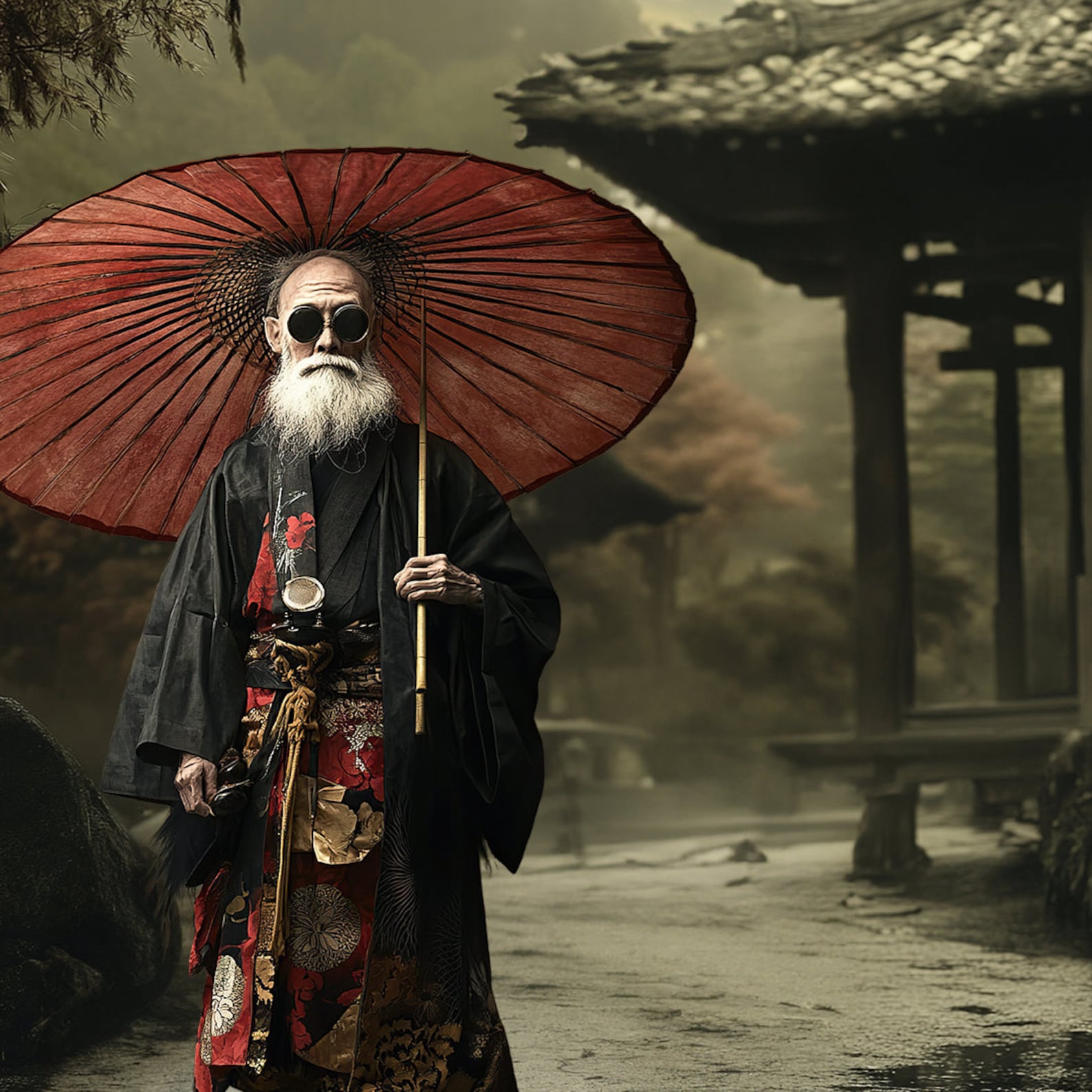 Peculiar Japanese Style Senior People 45 Clipart Bundle + 25 ...