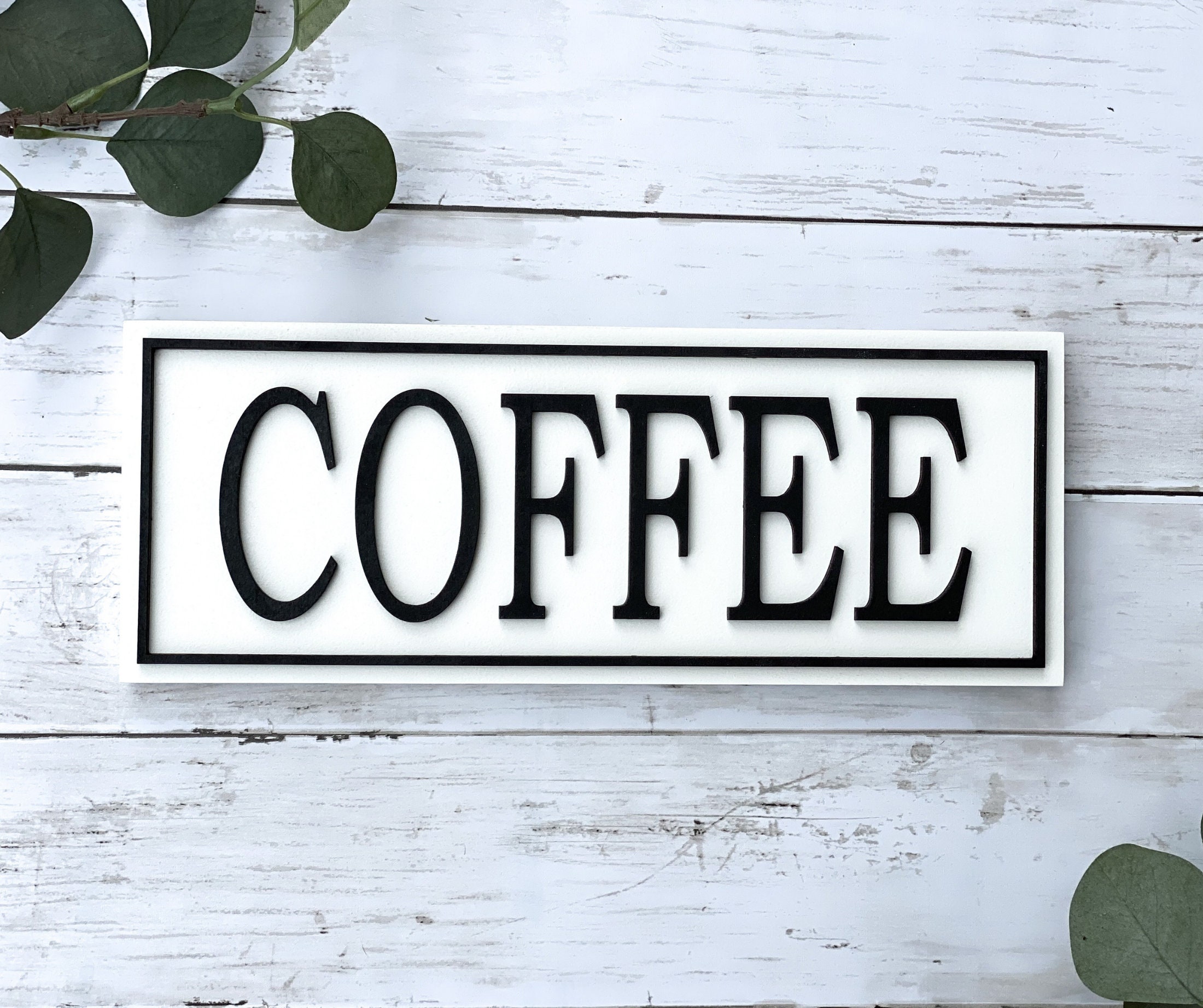 Farmhouse Word Sign 3D Word Sign | Etsy