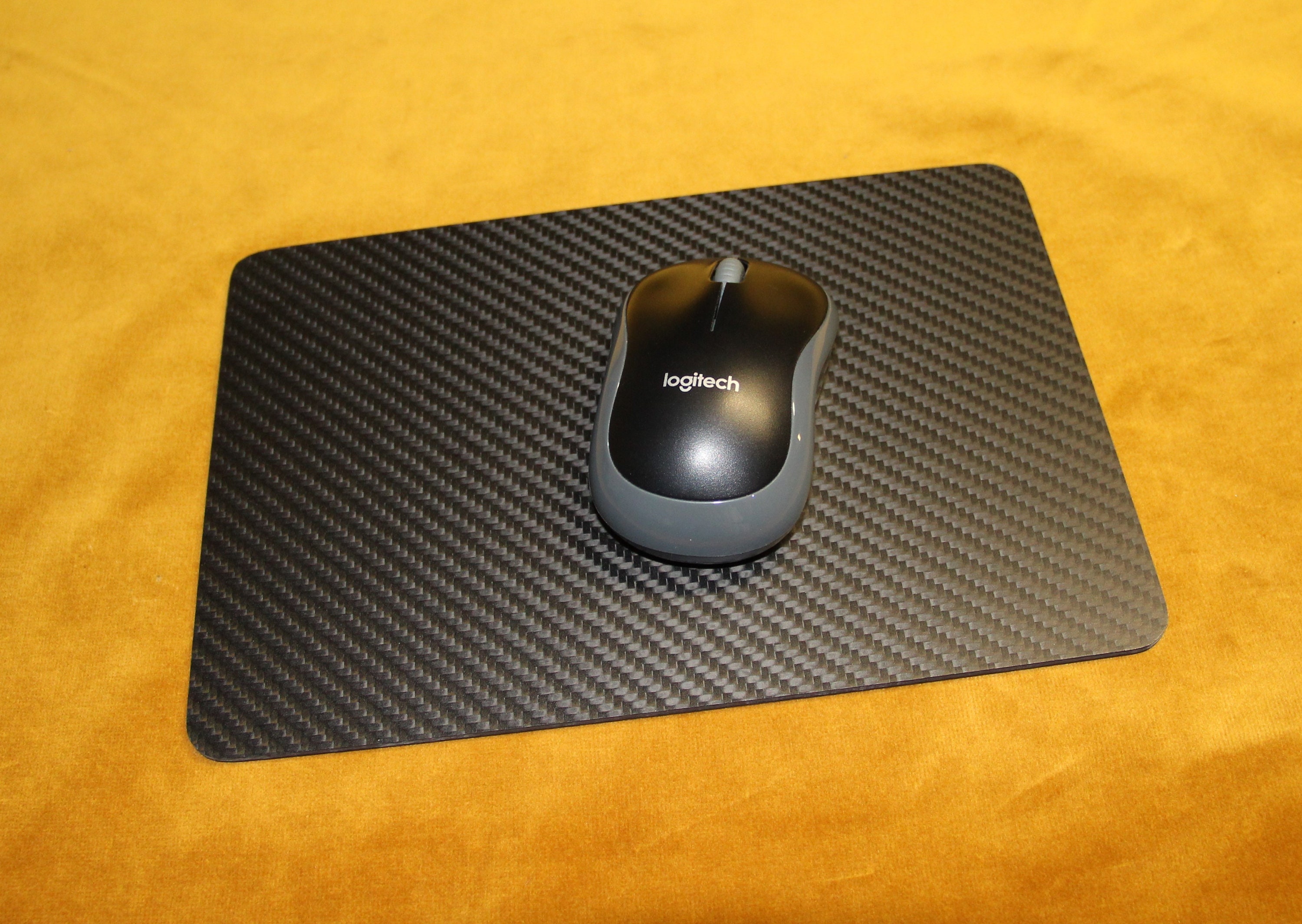 Real Carbon Fiber Mouse Pad - Etsy