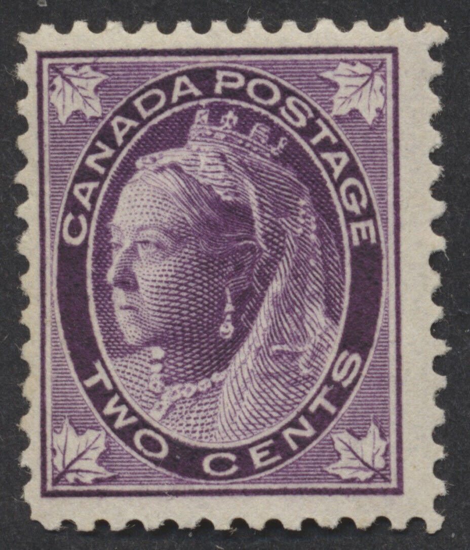 Queen Victoria 2 Cent Canada Maple Leaf Postage Stamp Issued 1897 - Etsy