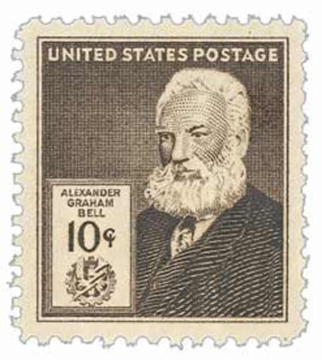 Alexander Graham Bell 10-cent US Postage Stamps Issued 1940 - Etsy