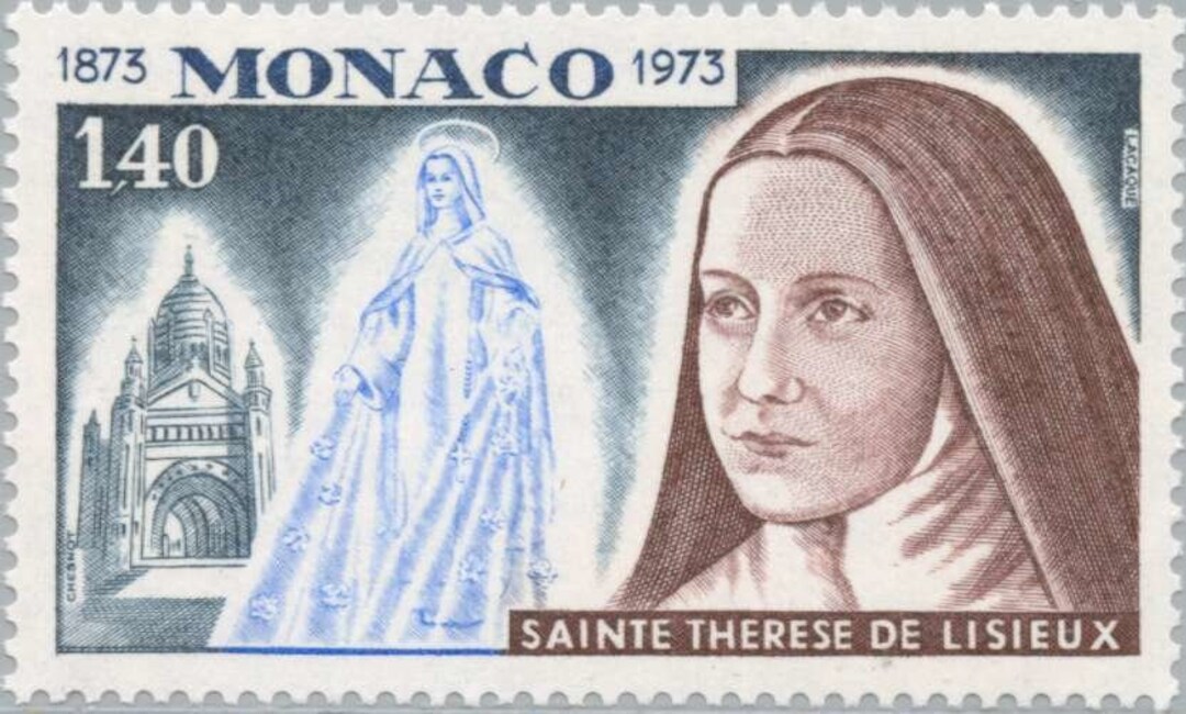 Saint Therese of Lisieux Monaco Postage Stamp Issued 1973 - Etsy