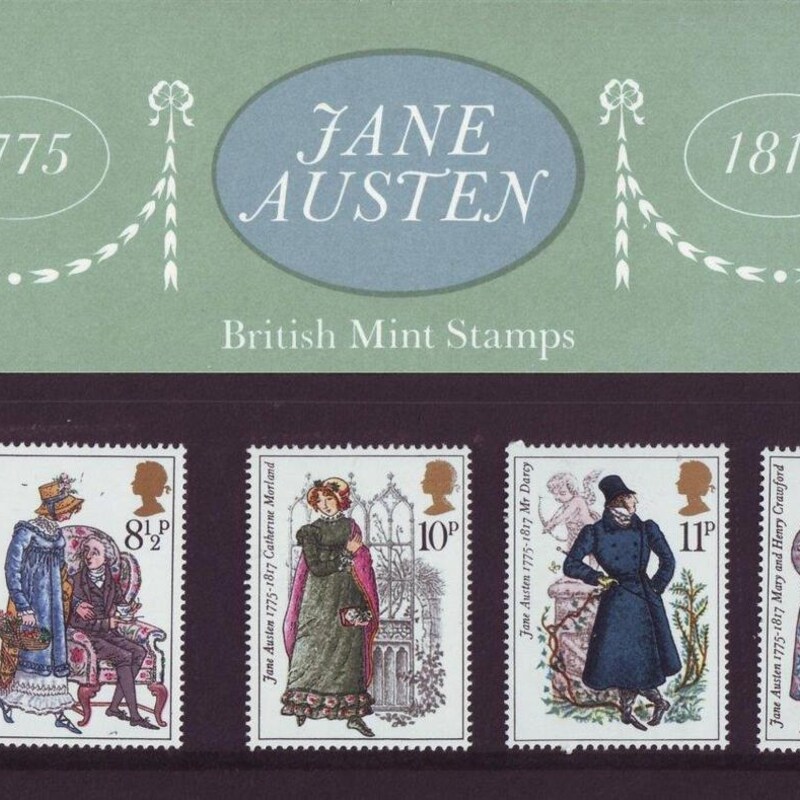 Jane Austen Stamp - Etsy